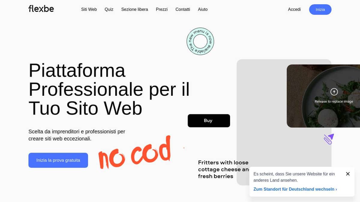Flexbe — Piattaforma Professionale per il Tuo Sito Web